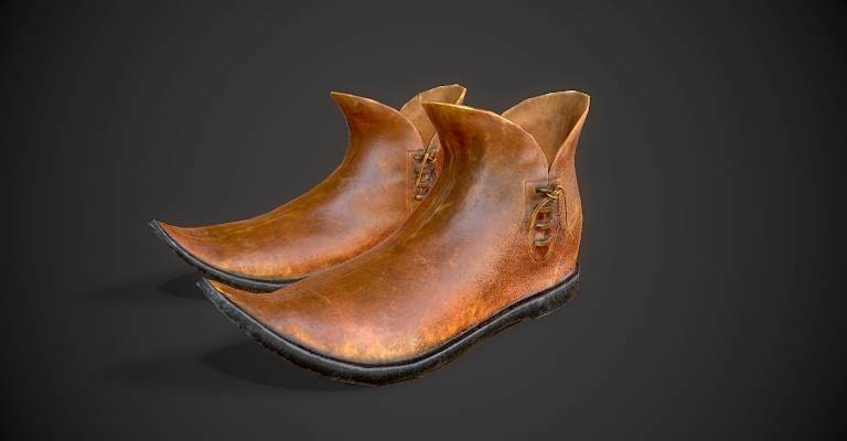 ArtStation - 2017-Medieval Boots