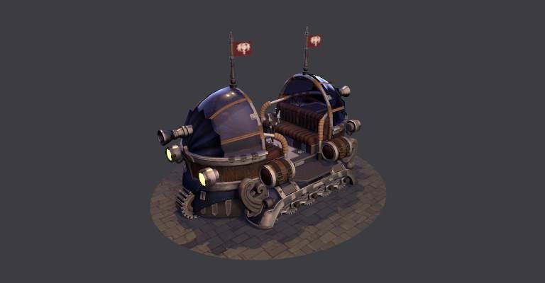 ArtStation - Fanart Final Fantasy IX Vehicule