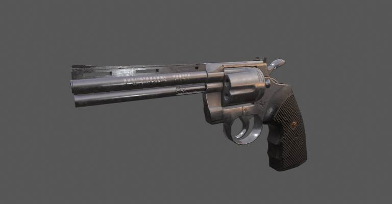 ArtStation - Colt Python 357