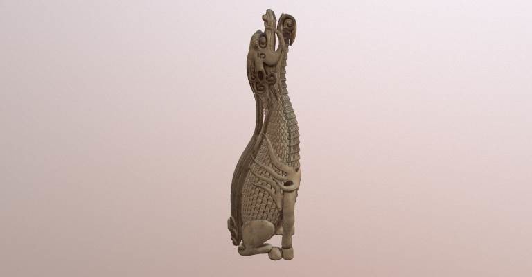 ArtStation - Netsuke dragon