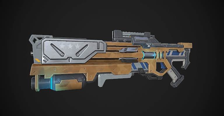 ArtStation - Strike Commander Morrison Rifle