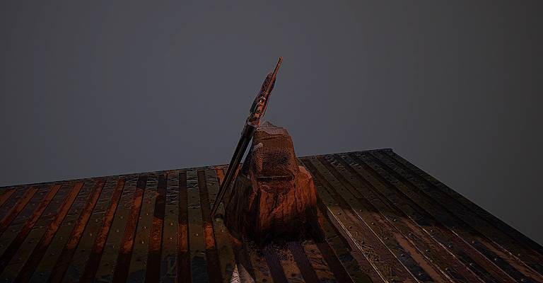 Brandon Parnell - Steel Rose 2 Handed Sword