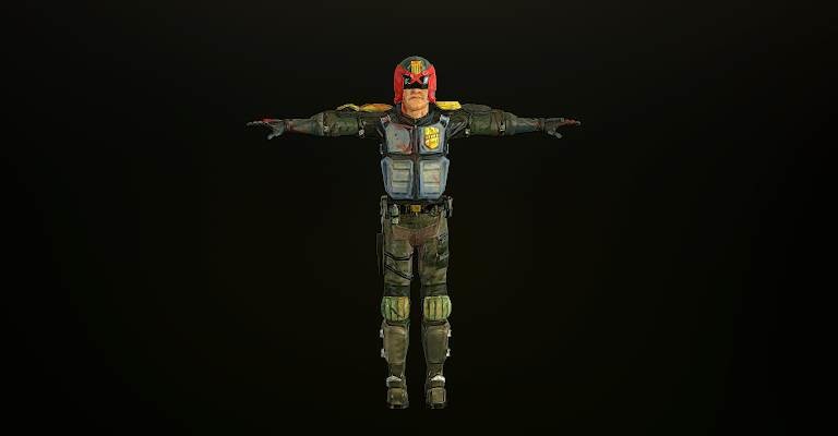 ArtStation - Judge Dredd