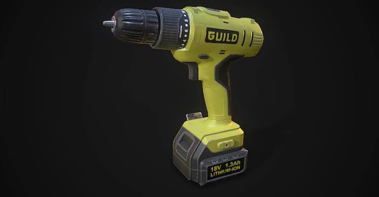 ArtStation - Props - Drill