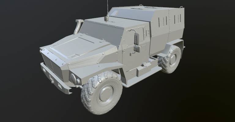 ArtStation - Газ-ВОЛК