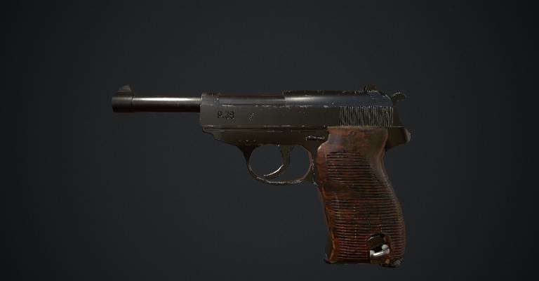 ArtStation - Walther P38