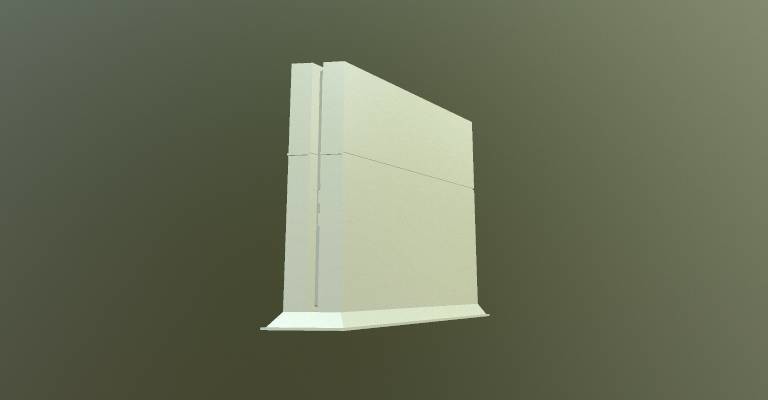 ArtStation - High Poly PlayStation 4