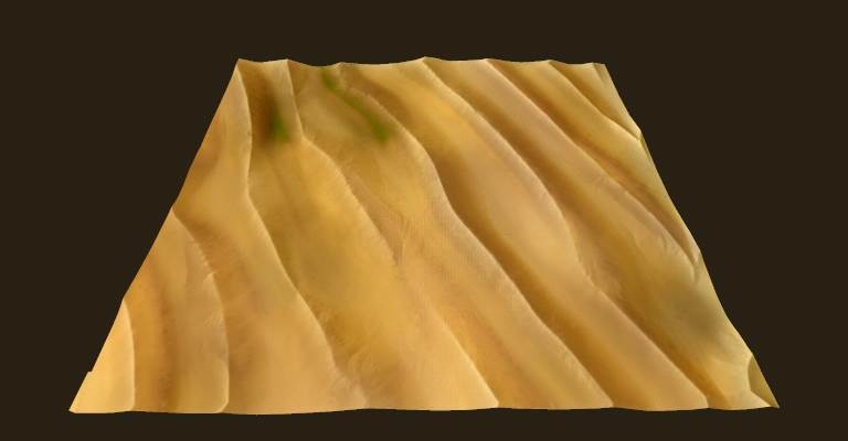 ArtStation - Corrugated sand dunes