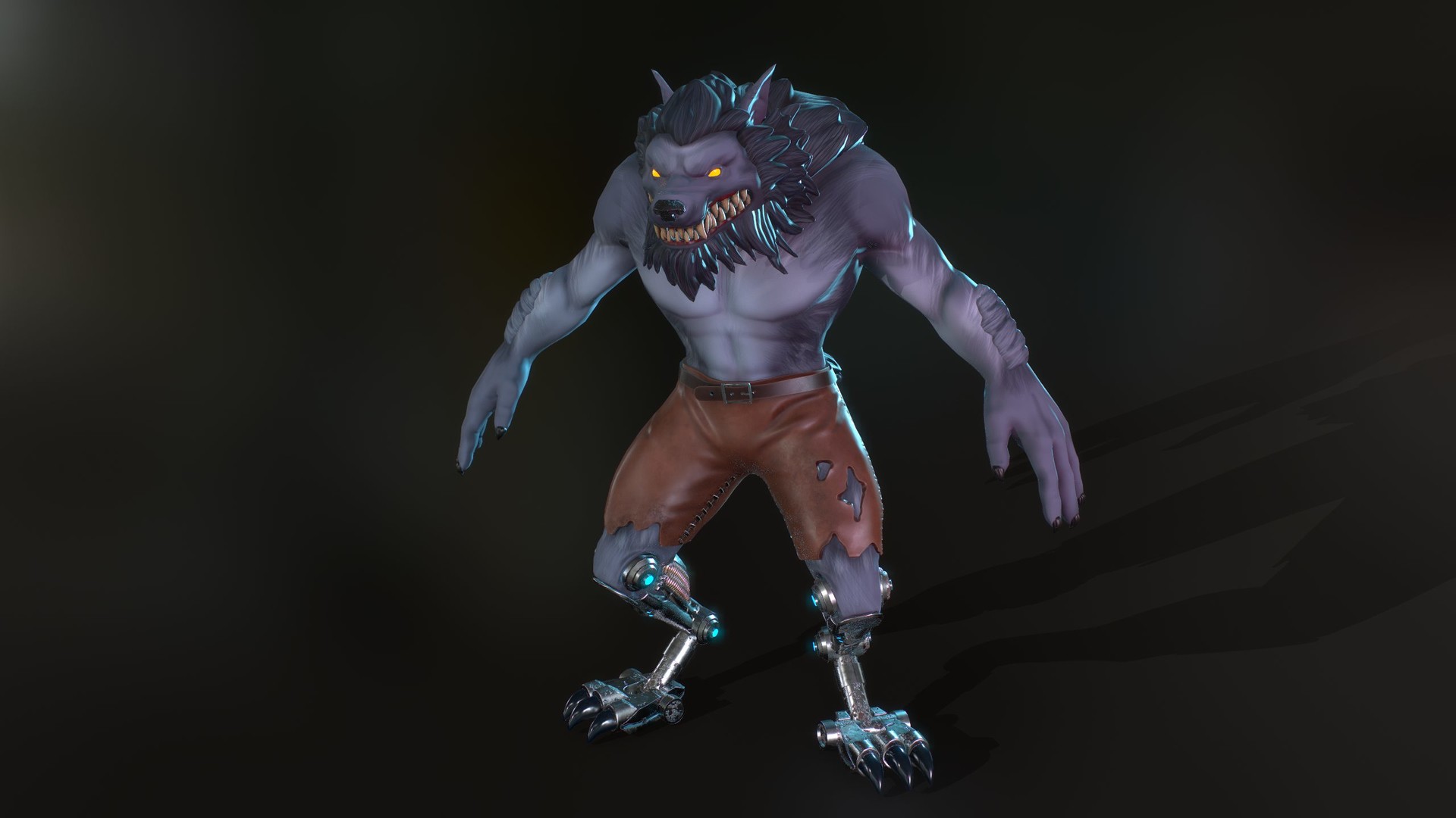 ArtStation - Werewolf / PC - Xbox Videogame