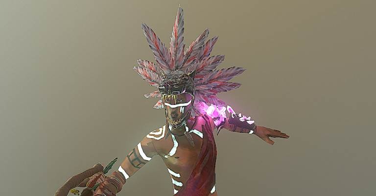 ArtStation - Polynesian warrior