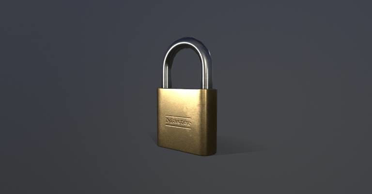 ArtStation - Padlock