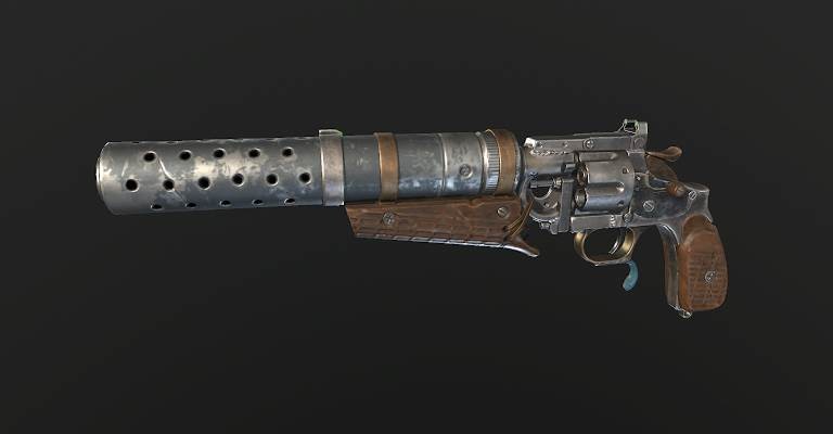 ArtStation - Metro Exodus - Revolver