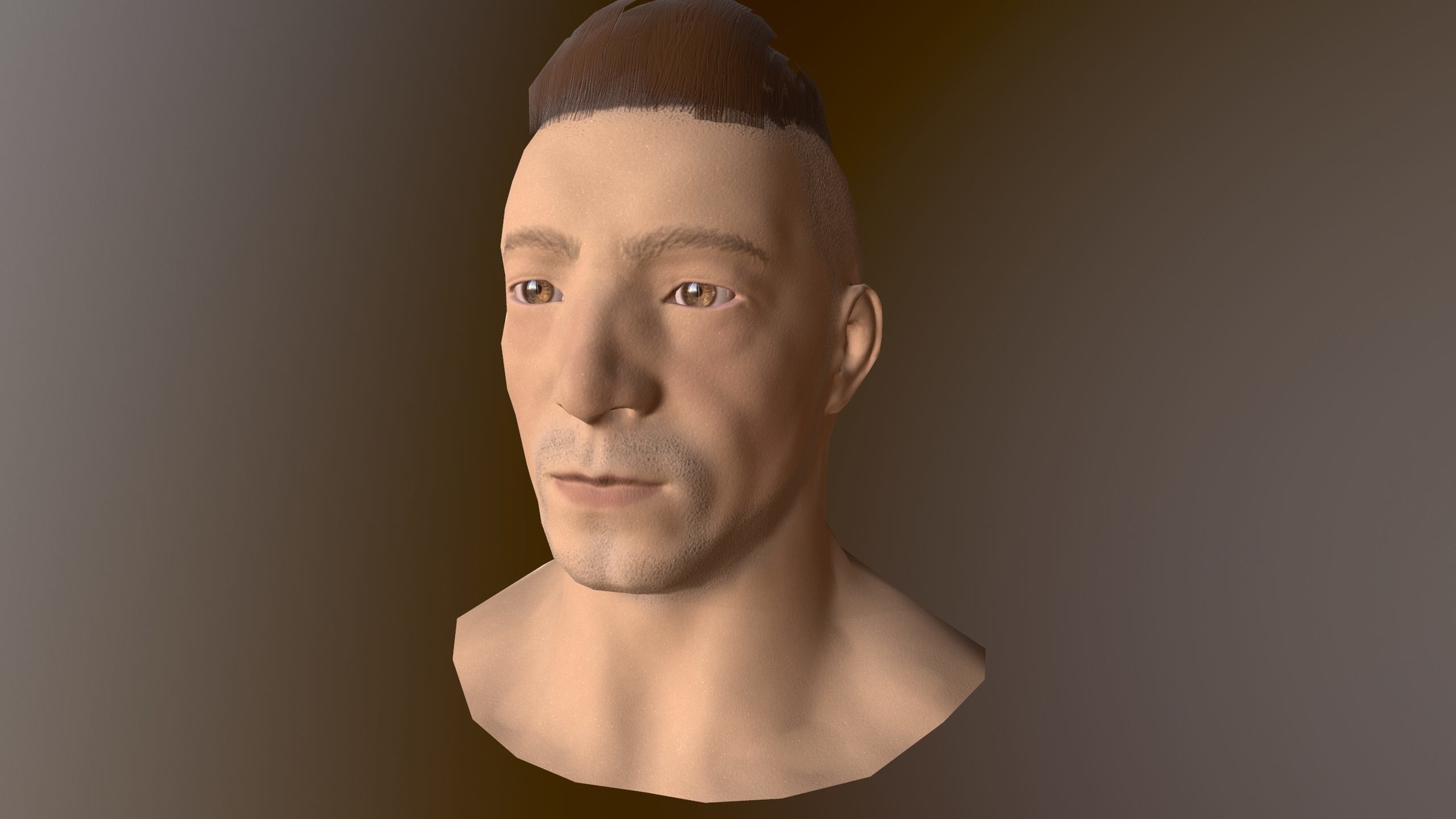 ArtStation - Male Game Character Head