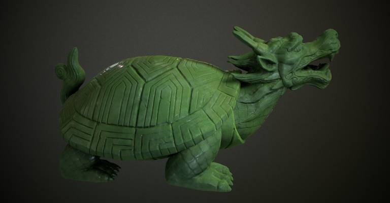 ArtStation - Jade dragon turtle