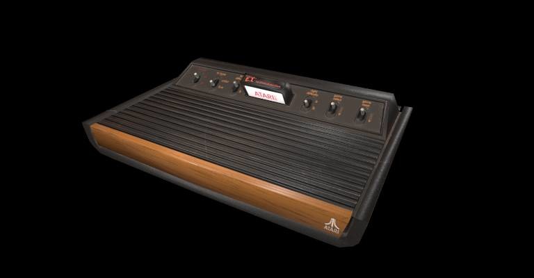 ArtStation - Low-poly Atari 2600 Heavy Sixer