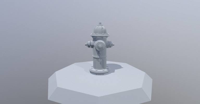ArtStation - Fire Hydrant 3D Model