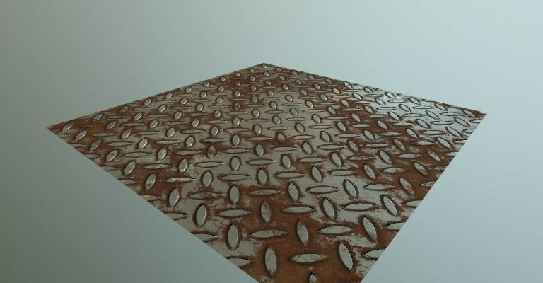 ArtStation - Rusty_Metal__Substance Dsigner