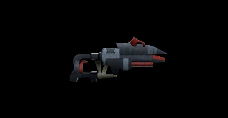 ArtStation - Low Poly Laser Gun