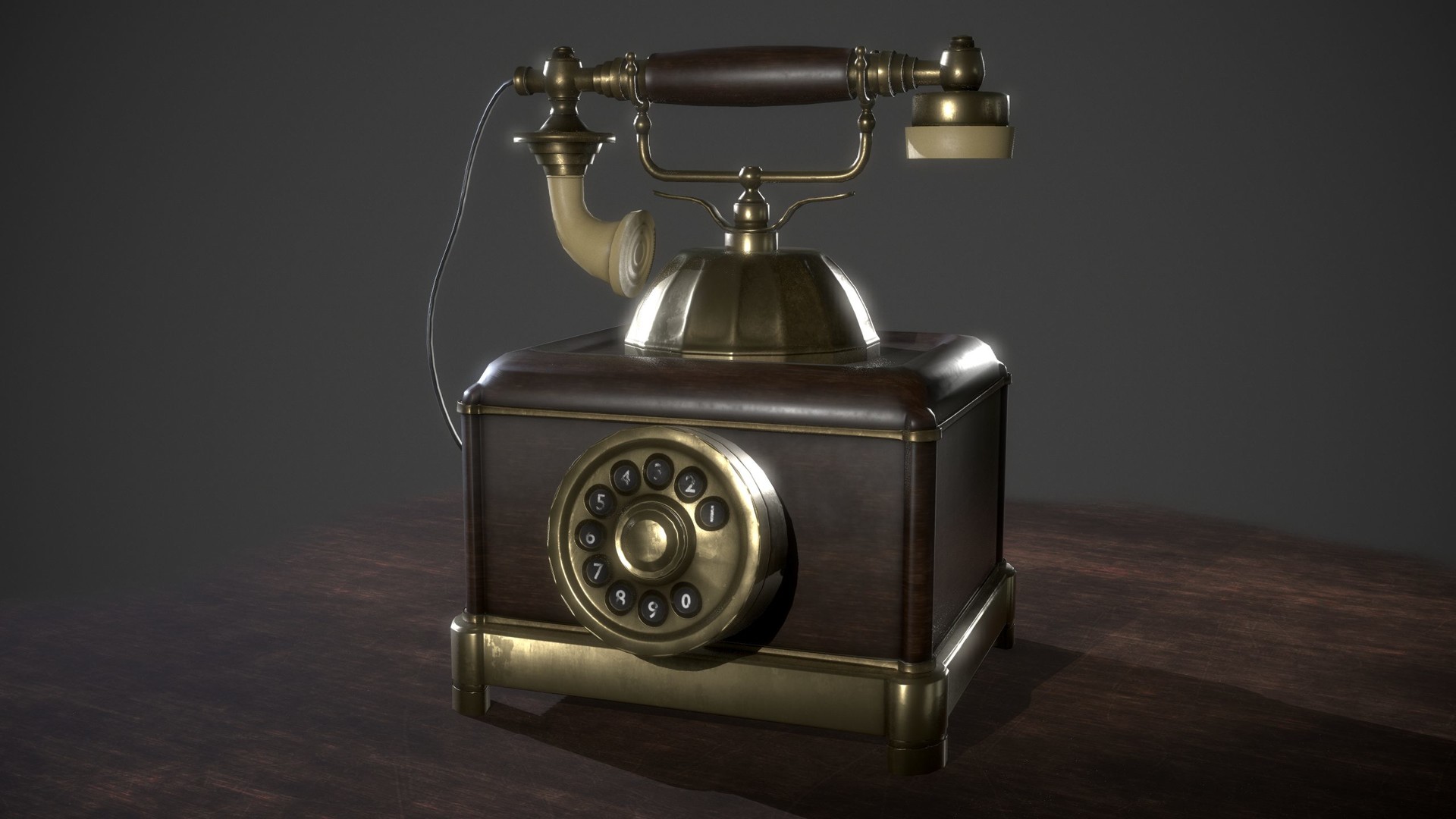ArtStation - Victorian Telephone