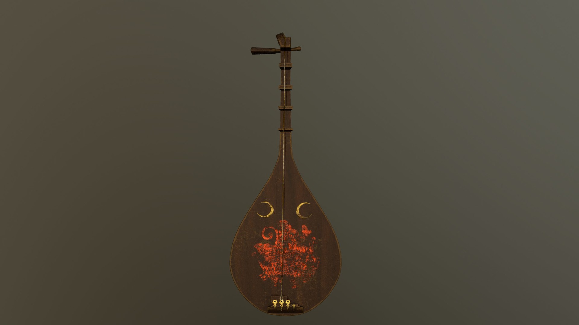 ArtStation - Biwa Instrument