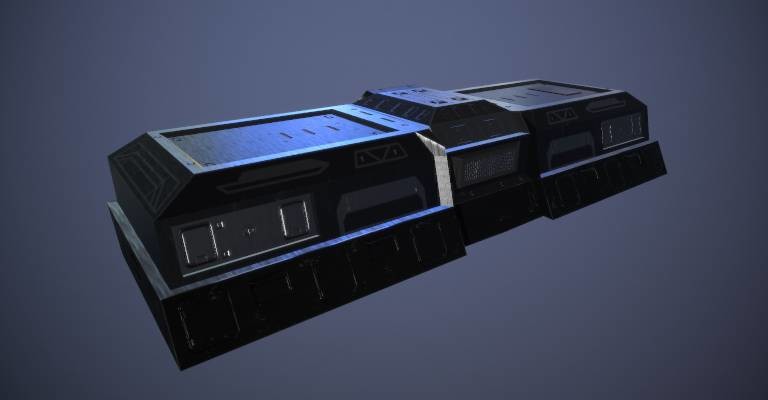 ArtStation - Sci-fi Stasis pod