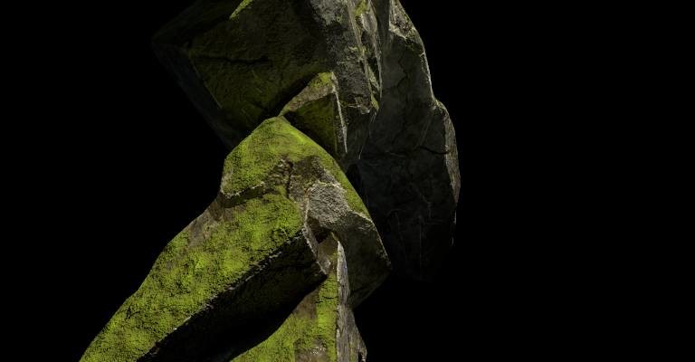ArtStation - Houdini Procedural Rock
