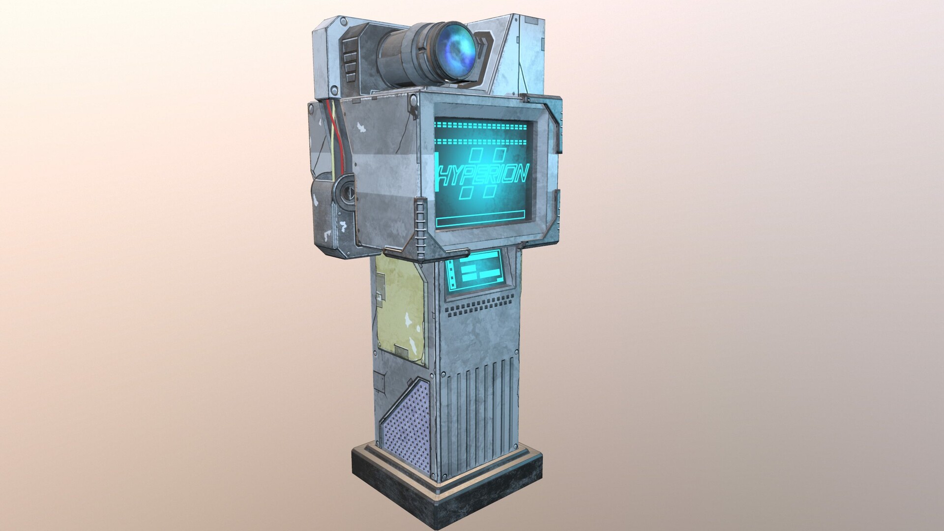 ArtStation - Borderlands Control Console