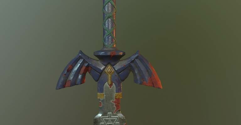 ArtStation - Master Sword [WIP]