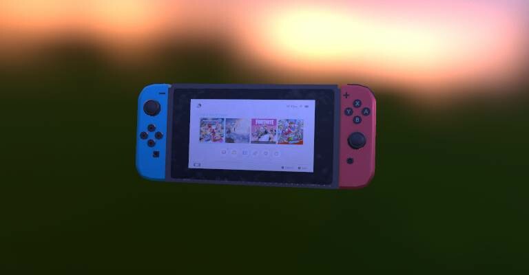 ArtStation - Nintendo Switch model and textures w/Marmoset Viewer