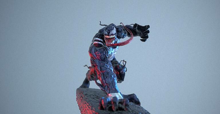 ArtStation - Venom is angry