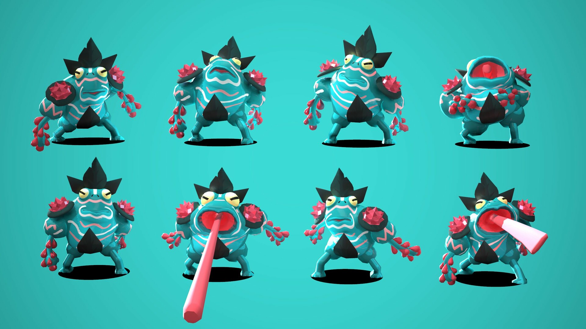 ArtStation - frog test 2019