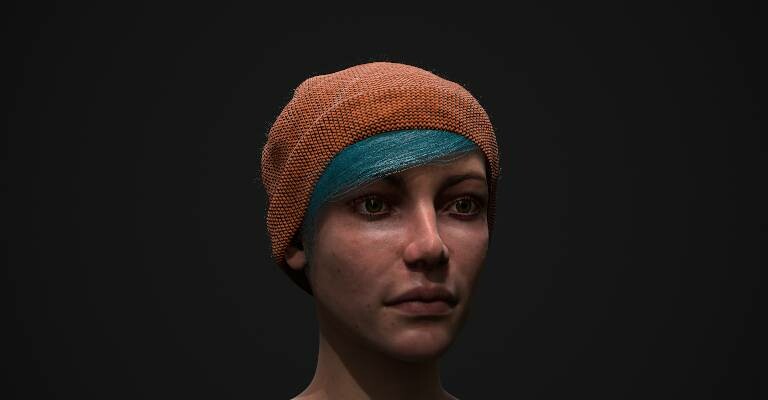 ArtStation - Face Texturing Practice