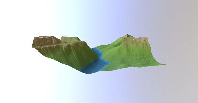 ArtStation - asymmetric Valley