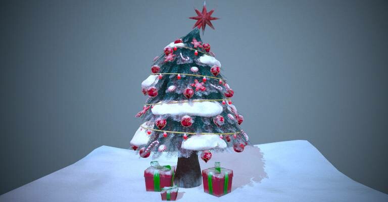ArtStation - Christmas Tree
