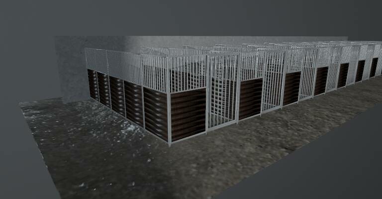 ArtStation - Animal cage