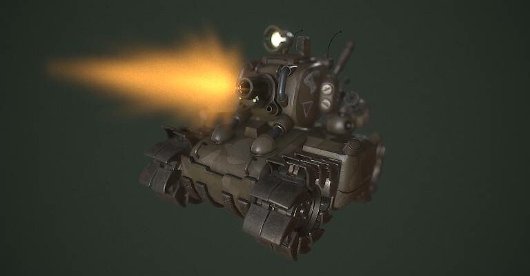 ArtStation - SV-001 (Metal Slug)