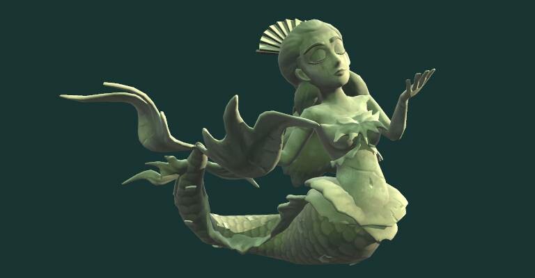 ArtStation - Magindara Statue