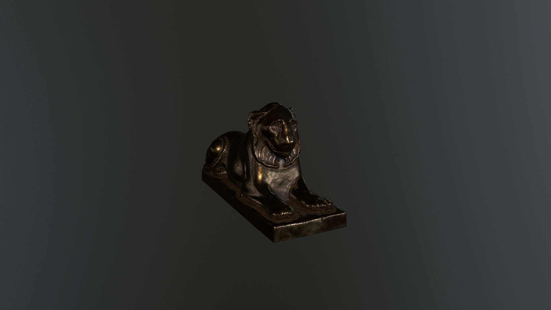 ArtStation - Lion Statue