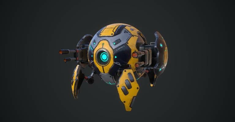 ArtStation - Ball Bot