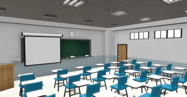 ArtStation - classroom