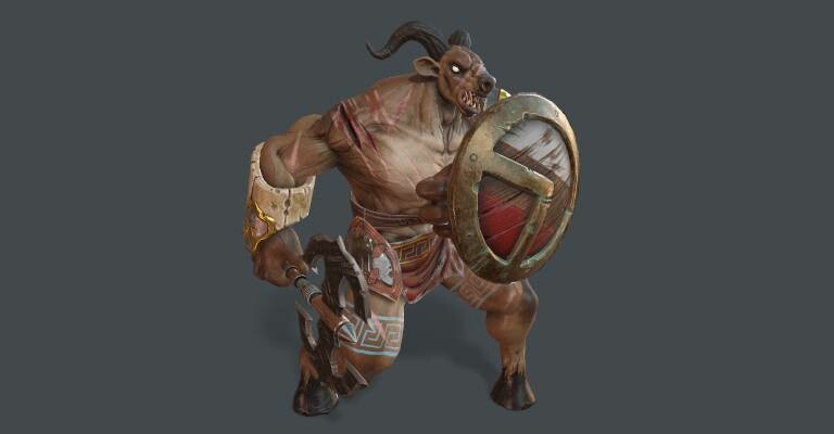 ArtStation - minotaur