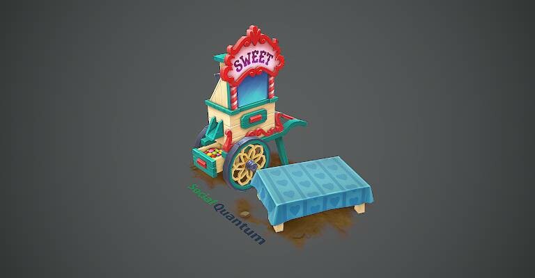 ArtStation - Candy factory