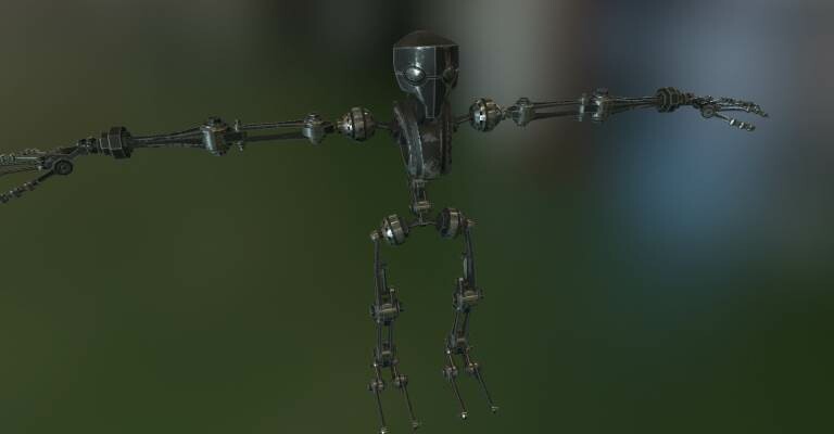 ArtStation - Exo skeleton