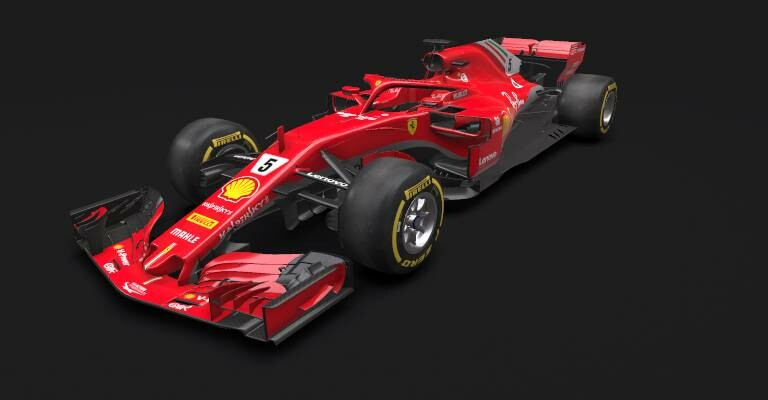 ArtStation - Ferrari SF71H // 2018