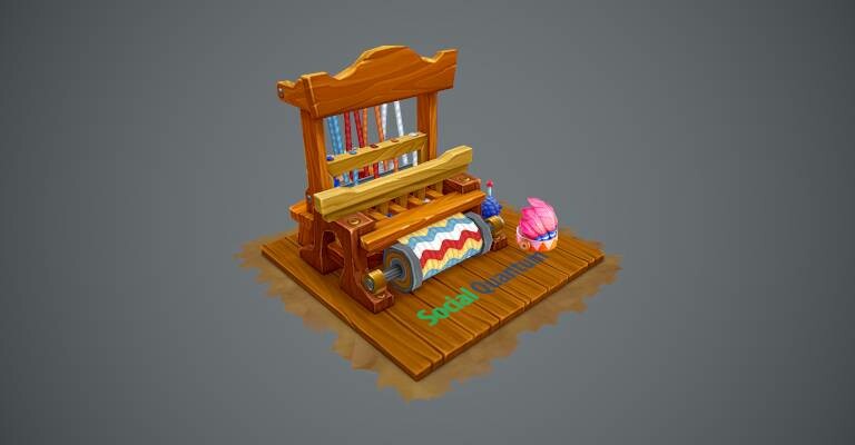 ArtStation - Textile factory