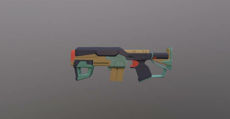 ArtStation - Nerf Gun