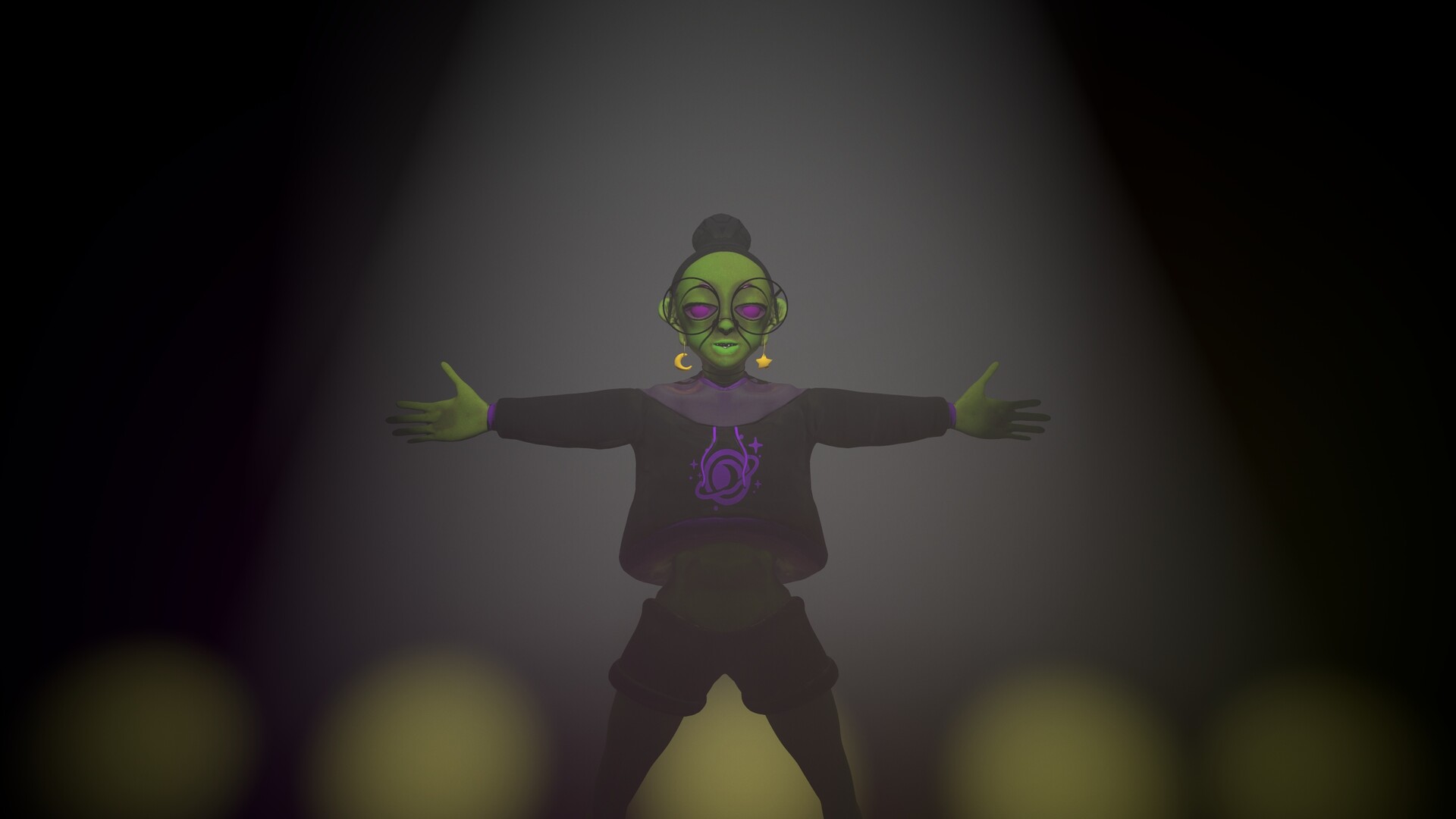 ArtStation - Neila the Alien Popstar!