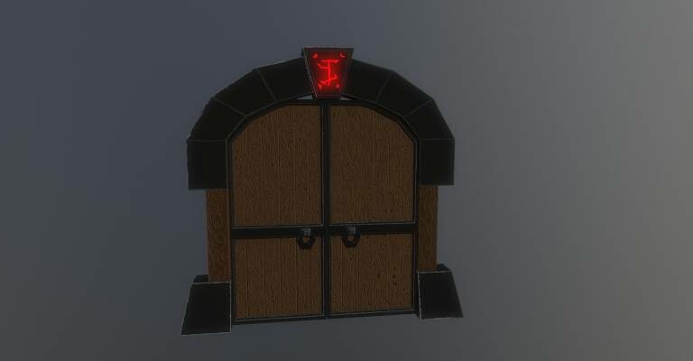 ArtStation - Demonic door