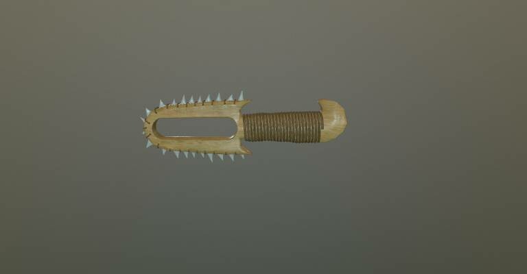 ArtStation - Leiomano Shark Tooth Mace