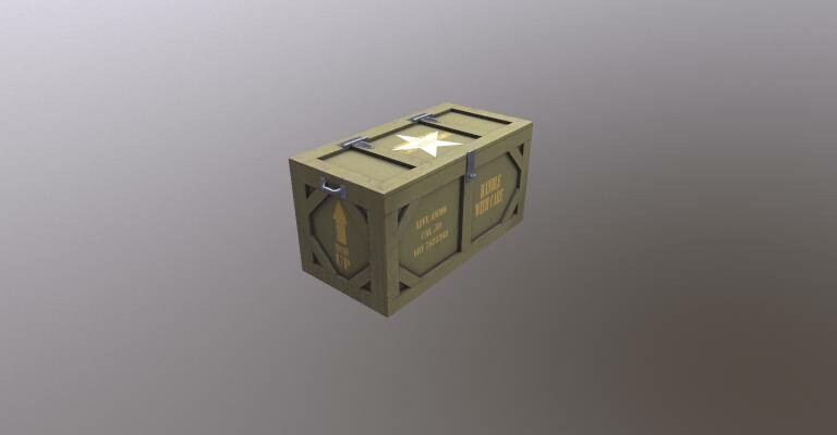 ArtStation - Crate (Asset01)